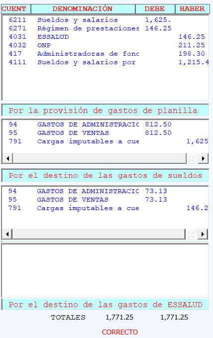 Gastos de Planilla en Contaexcel: Cómo Realizar el Asiento Contable de Manera Eficiente ...