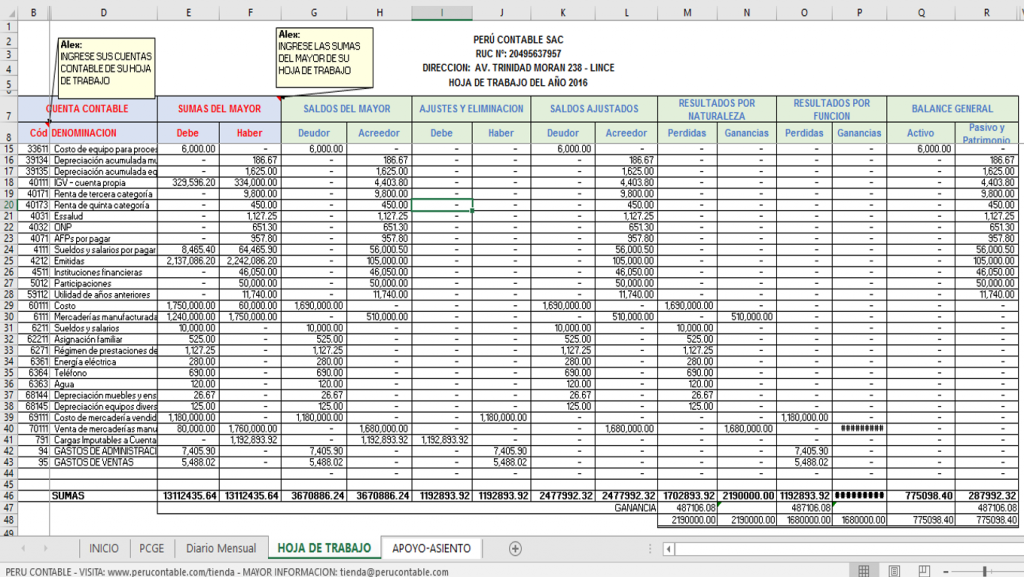 Descargar » Macro excel: Cierre contable automático