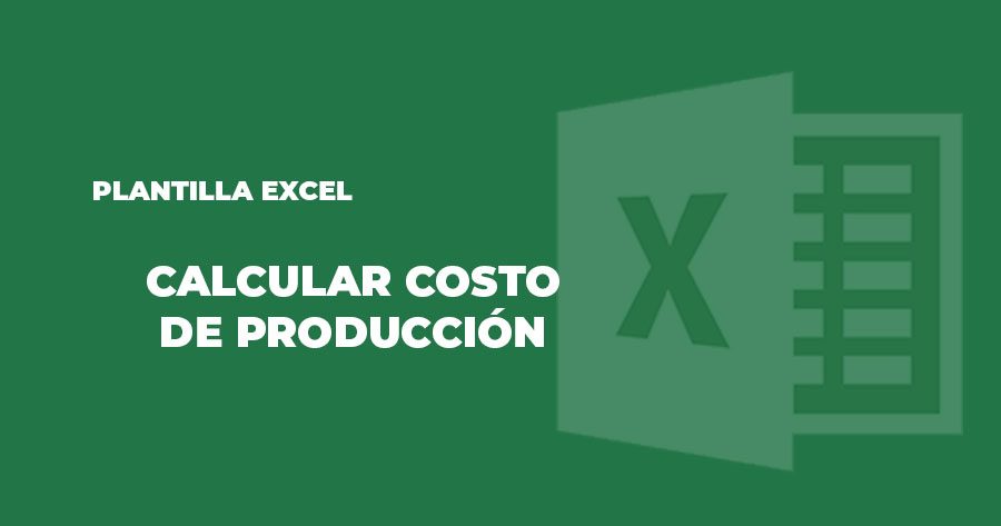 Modelo Costos Fijos Y Variables Formato Excel Descargable