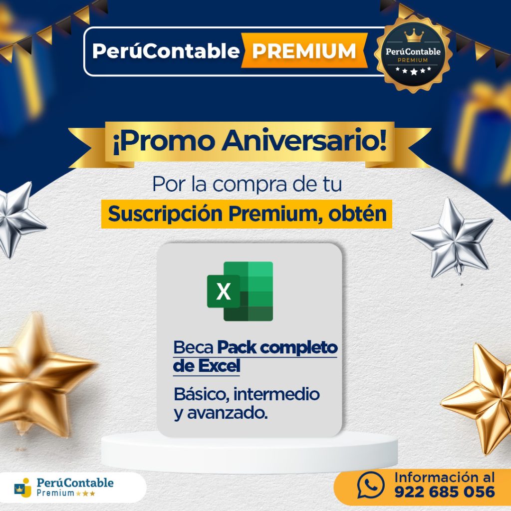 Descargas Contables » PROMO ANIVERSARIO SUSCRIPCIÓN BECA PACK EXCEL