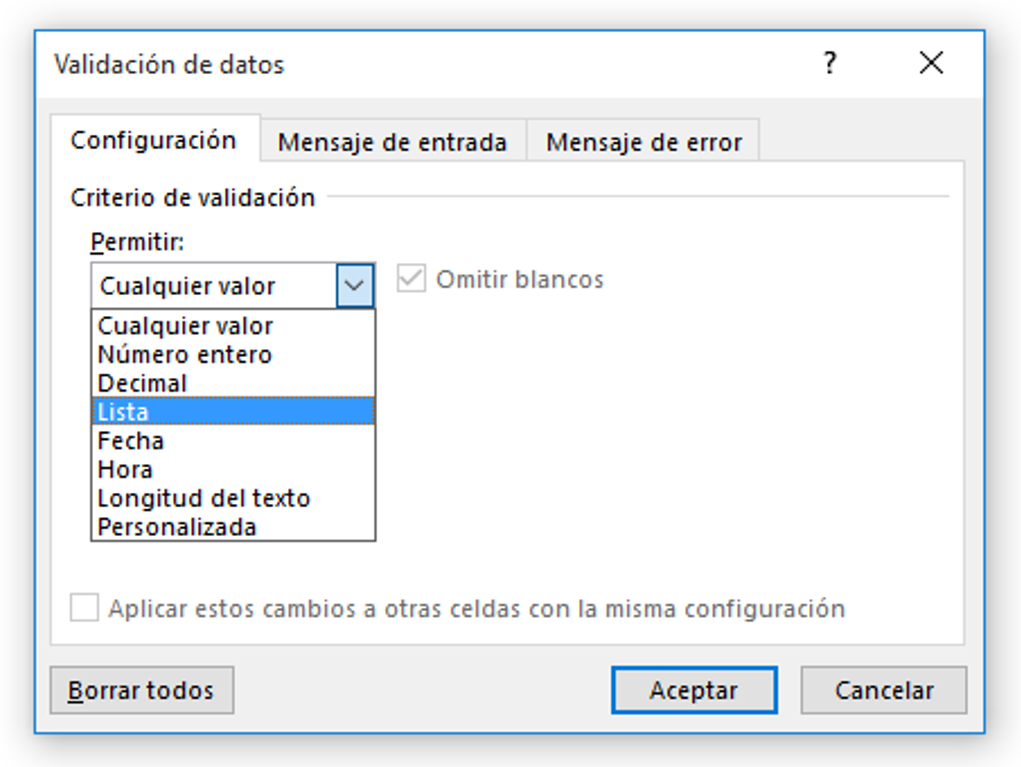 Crear una lista desplegable o comboBox en Microsoft Excel | Excel Contable