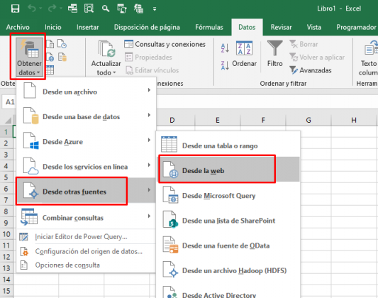 IMPORTAR DATOS DE UNA PÁGINA WEB A EXCEL | Excel Contable