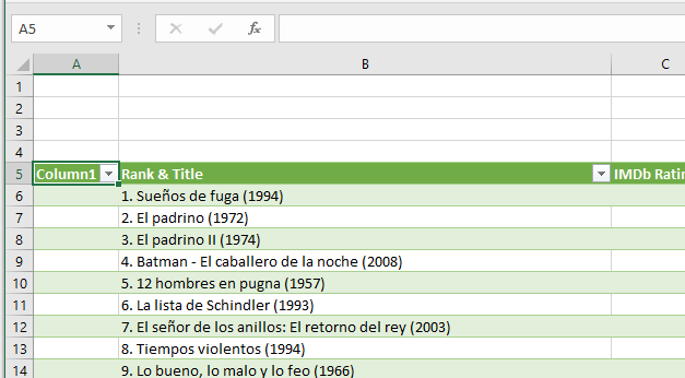 IMPORTAR DATOS DE UNA PÁGINA WEB A EXCEL | Excel Contable