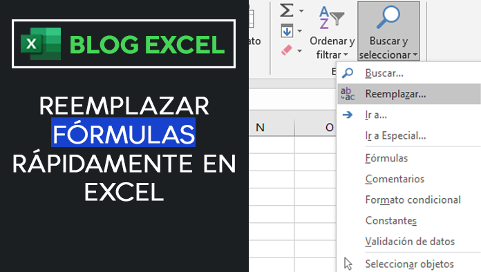 REEMPLAZAR FÓRMULAS RÁPIDAMENTE EN EXCEL | Excel Contable