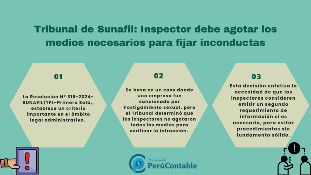Tribunal de Sunafil: Inspector debe agotar los medios necesarios para ...