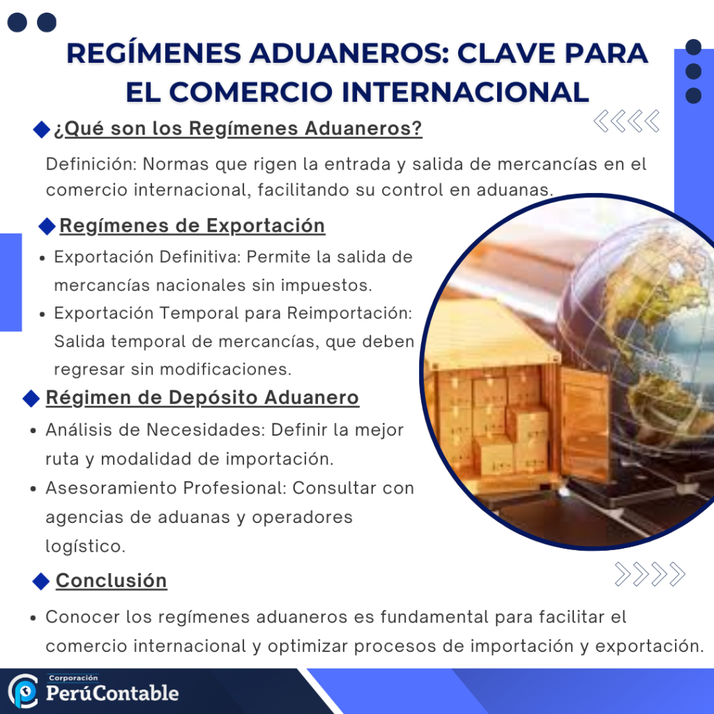 Principales Regímenes Aduaneros: Guía para Importar y Exportar | Tributación